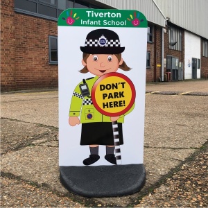 Child Friendly Custom Safety Pavement Signs - Signs 4 Schools